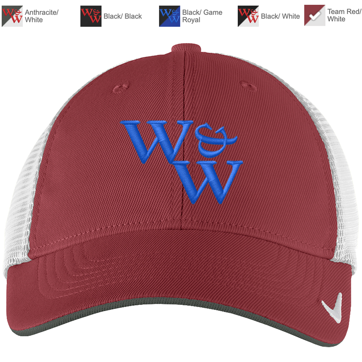 WWC22 - Wells & Wells Construction - EMB - Nike Stretch-to-Fit Mesh Ba